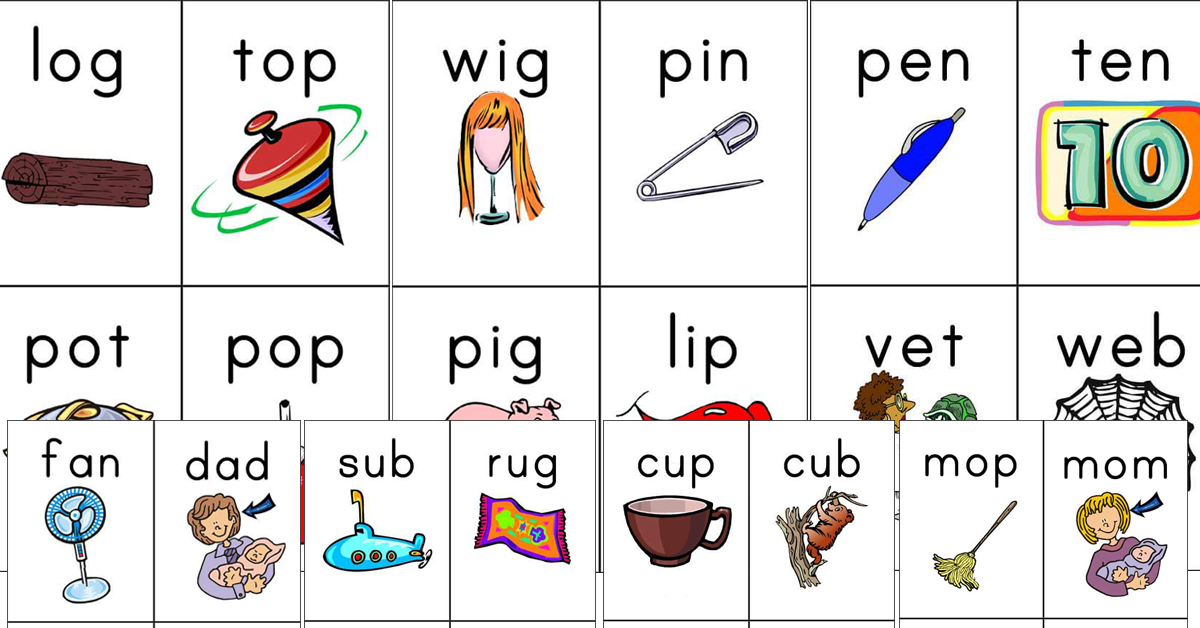 CVC Words (Reading Materials) Reading to Print - DepedClick