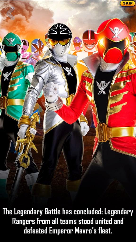 Primeiras imagens de Power Rangers Unite revela o novo vilão