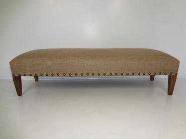 All Things that Make a House a Home......: Burlap Bench!!