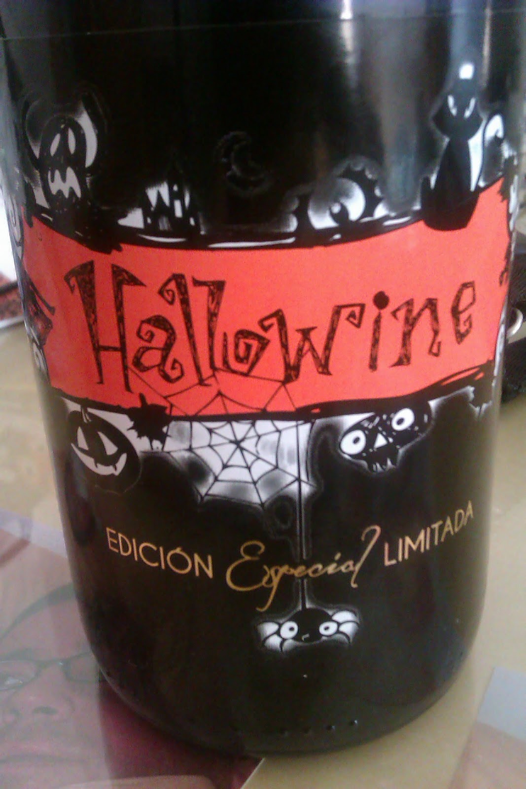 Hallowine, un vino de miedo. - CATACALDOS DE LA MANCHA