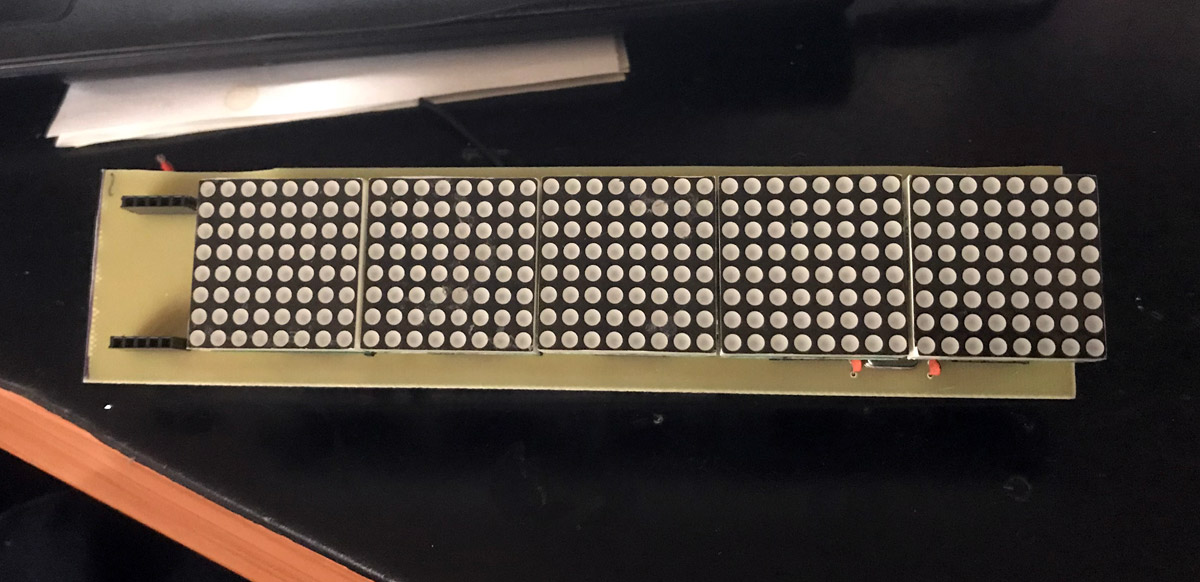 DIY electronics: Arduino message board: Πινακίδα μηνυμάτων με arudino.