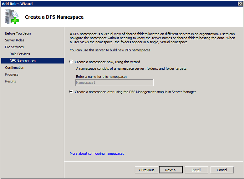 Techunboxed How To Set Up Dfs Replication In Windows Server 2008 R2