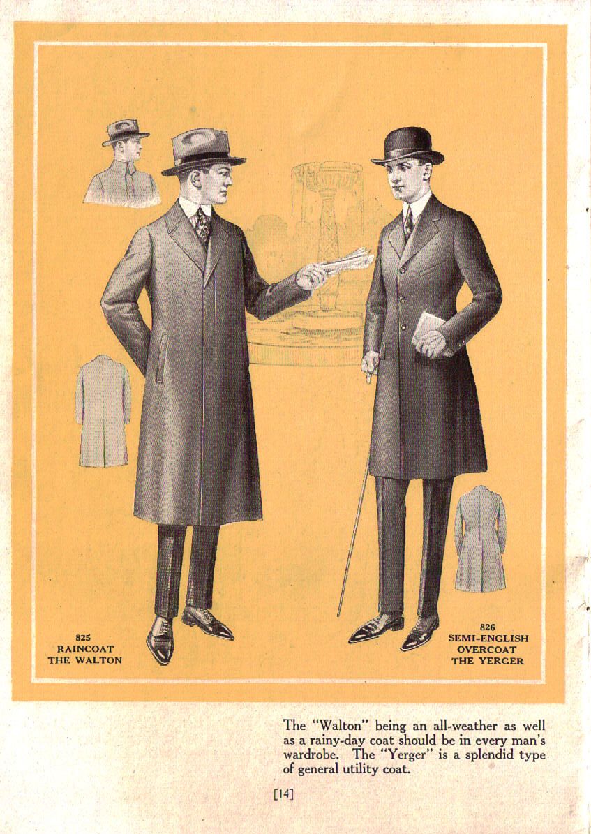 Fine And Dandy Shop: Dandy Advertising: Spring/Summer 1920 Men's Togs ...