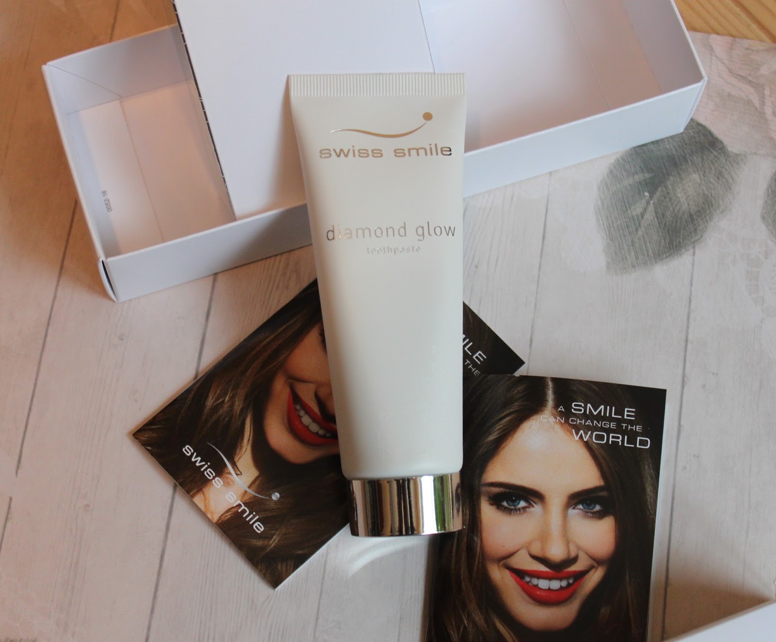 TSARINA: Swiss Smile Snow White toothpaste & toothbrush. Swiss Smile ...