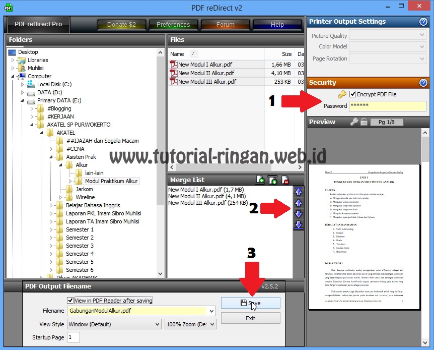 PDF reDirect : Gabungkan File-File PDF Anda Menjadi Satu