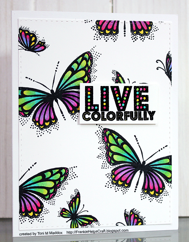 Frankie Helps Craft: Live Colorfully