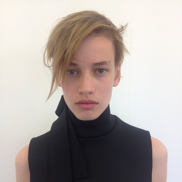 Male Model Otaku: [Newface] Niclas Nilsson: Spring/Summer 2014 Runway ...