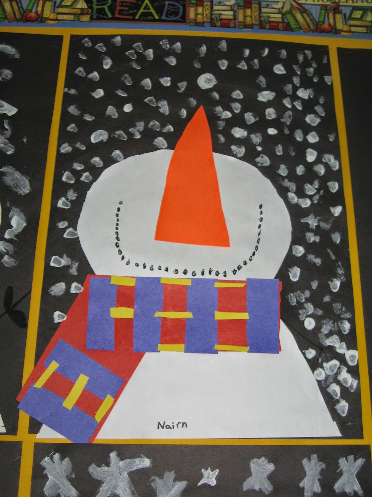 Room 21: Snowmen at Night - Art Lesson on Perspective