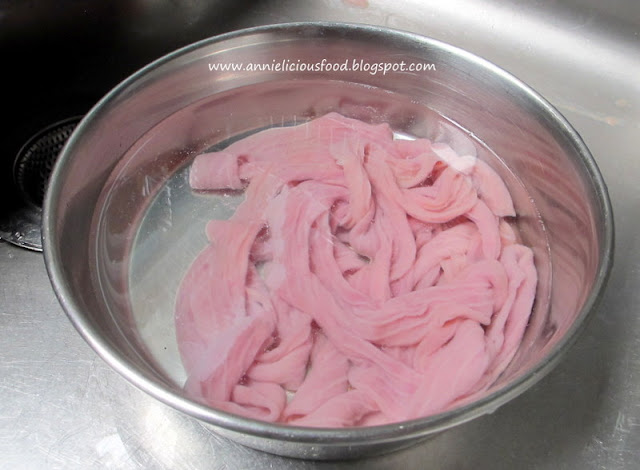 Annielicious Food: How to prepare Small Pork Intestines (如何处理猪小肠)