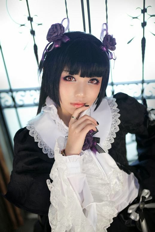 Cosplay Photos in Zip: Oreimo Kuroneko (Gothic) Cosplay by Miyuko