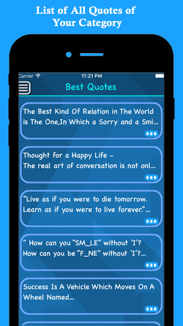 QUOTES - Motivational And Inspirational Quotes App For IPhone