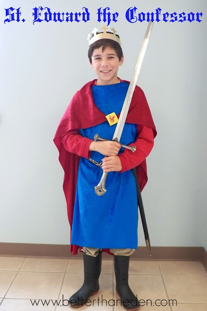 Saint Costumes 101 (and a whole bunch of All Saints' ideas for boys ...