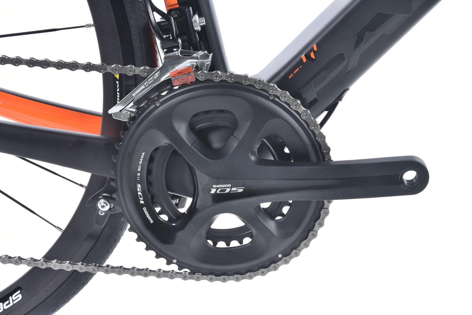 Pardus Bike Malaysia: Pardus Spark - Black/Orange Shimano 105