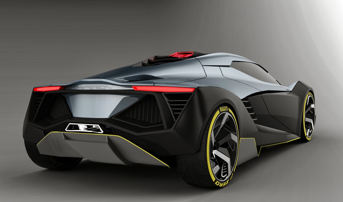 AK Design : HYPERION hybrid sport car