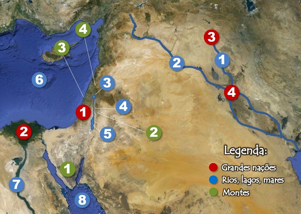 Numinosum Teologia: O FÉRTIL CRESCENTE (NAÇÕES - RIOS/LAGOS/MARES ...