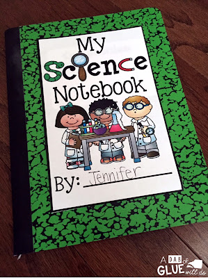 A Dab of Glue Will Do: Winner Wednesday: Interactive Science Notebook