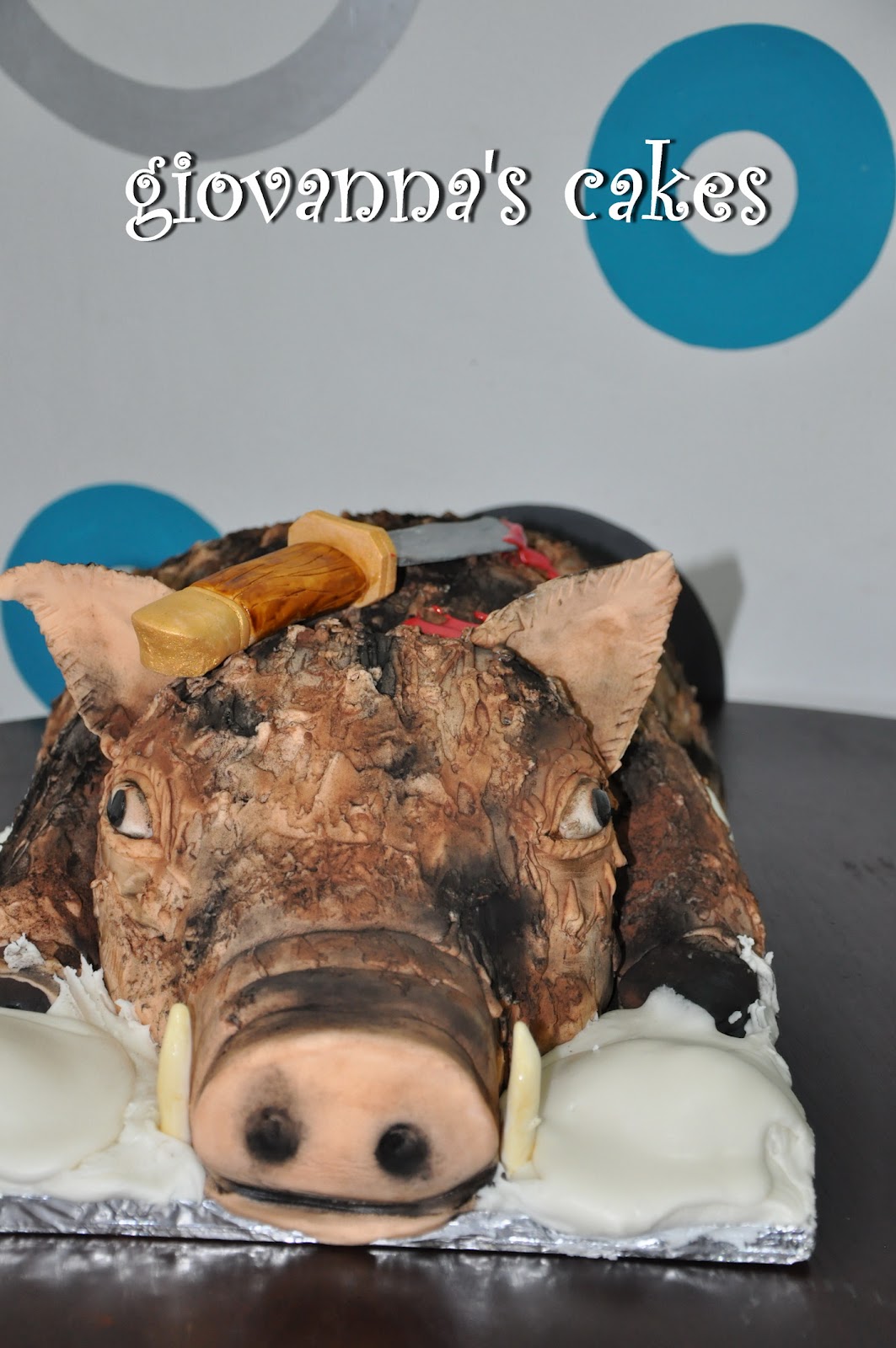 giovanna's cakes: Wild hog cake