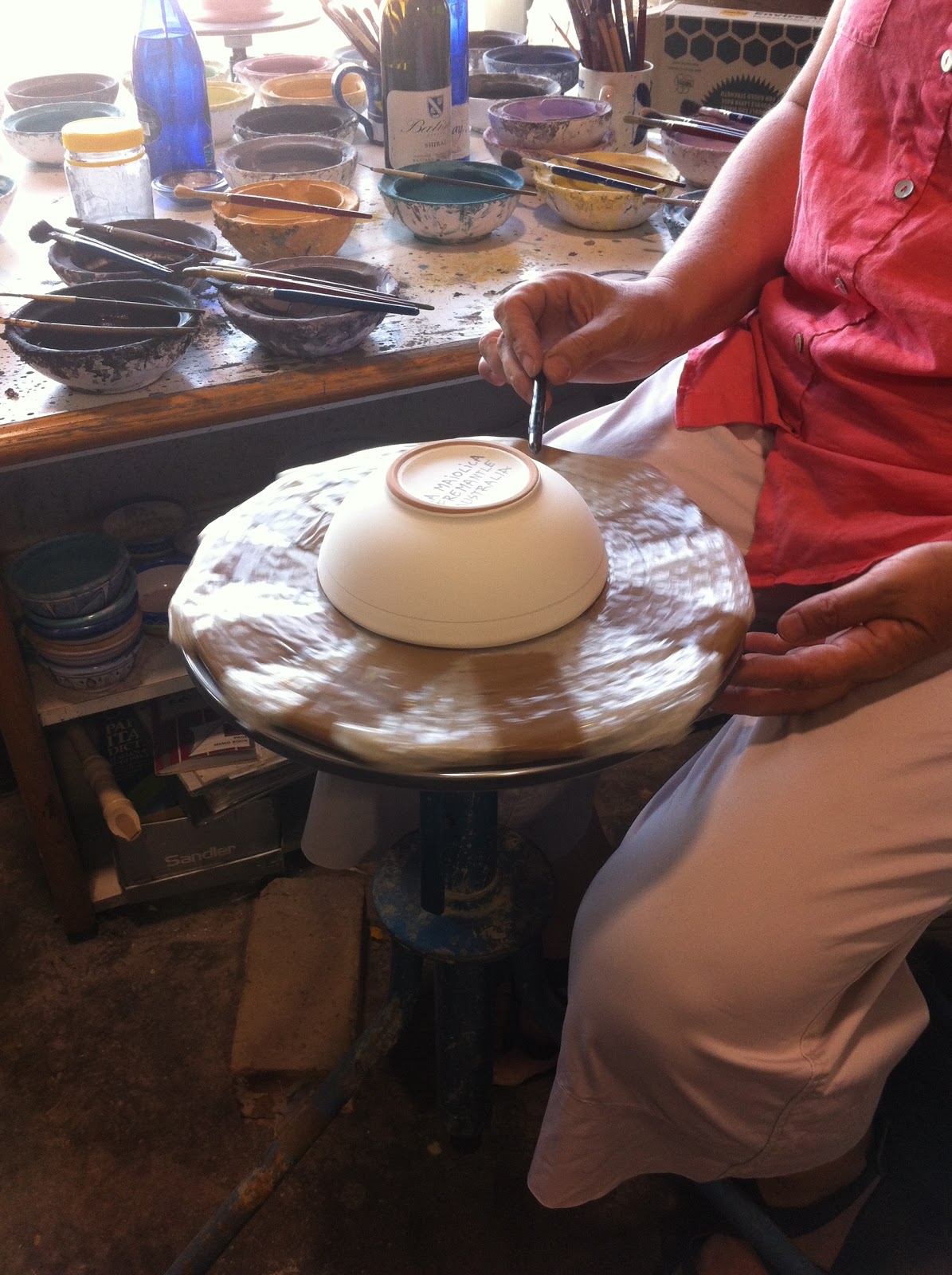 ELAINE BRADLEY: Pottery