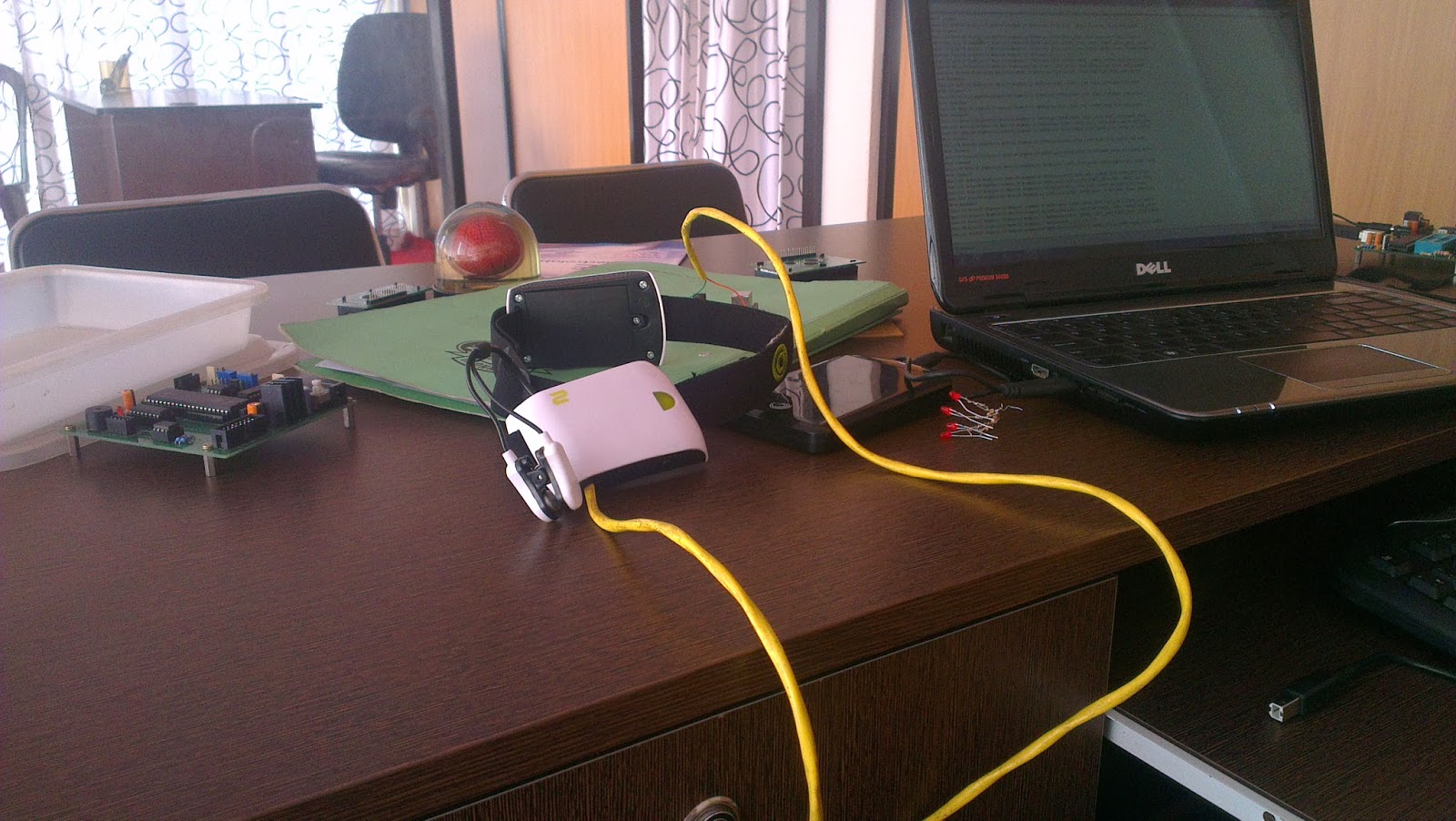 eeg based robot control using arduino and mind flex hack