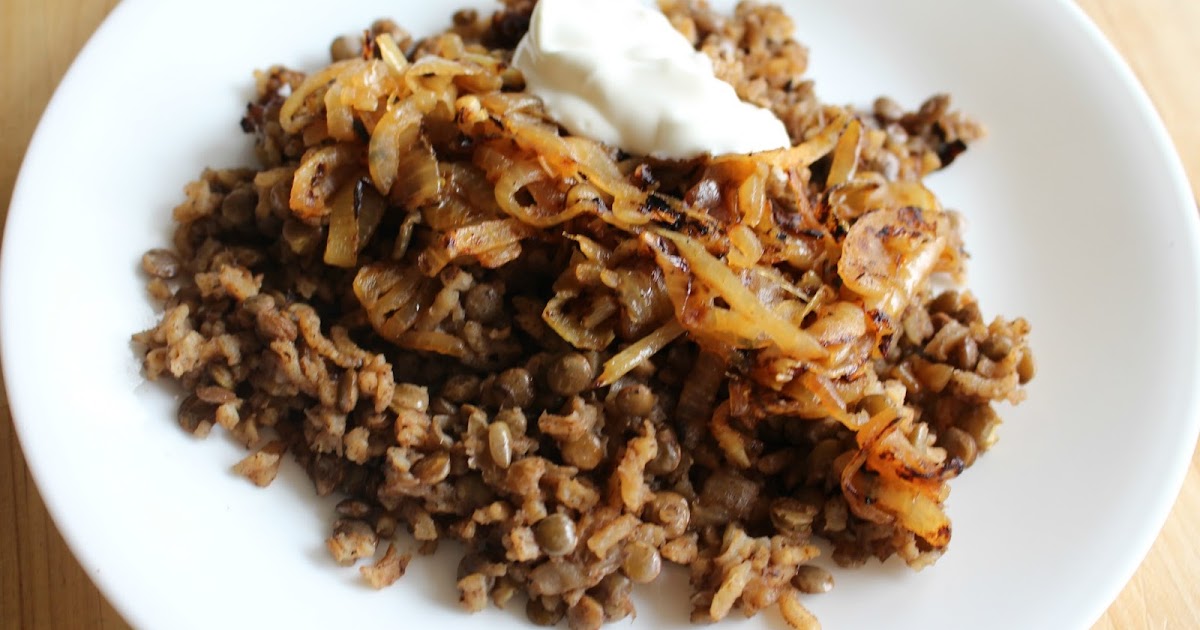 Snappily Ever After: Mujaddara or Lentils and Rice