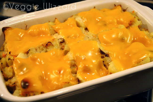 veggie wizard: Potato, Sauerkraut & Cheese Casserole