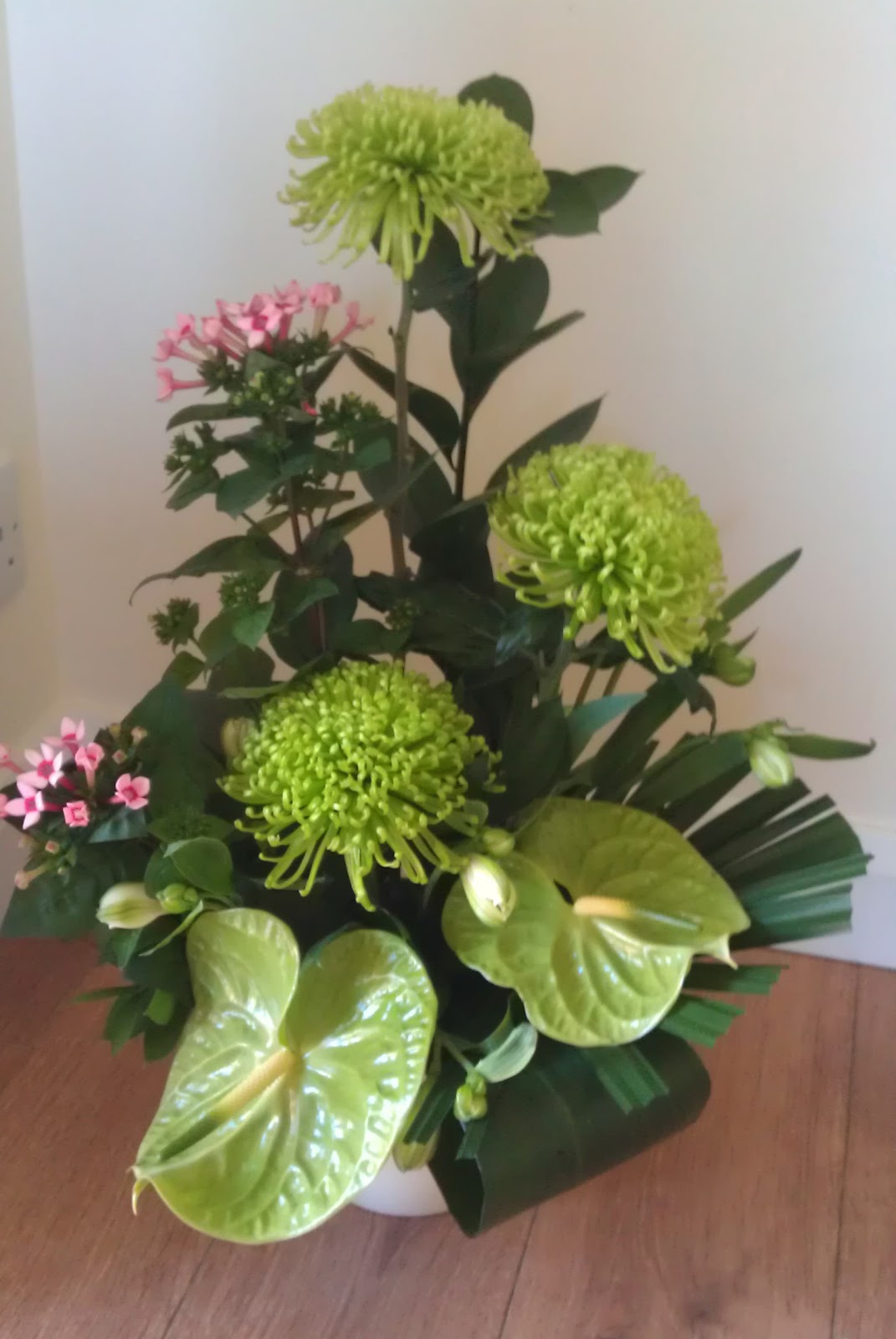 Katie Gilman Floristry Design: Modern Container Arrangement