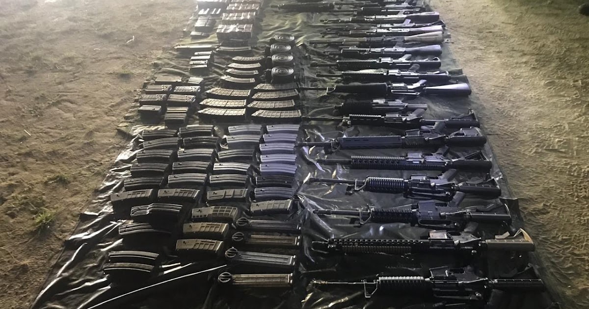 SEDENA asegura armamento en Sinaloa