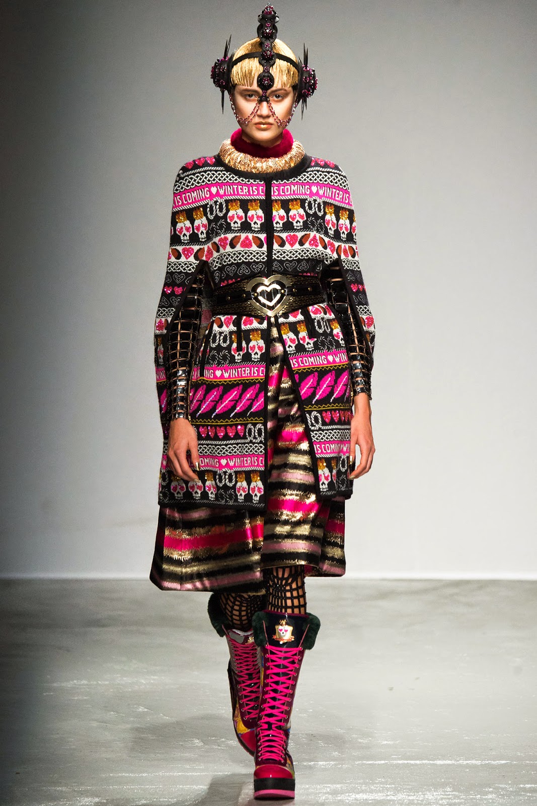 Stylefluid Trendz: Manish Arora Fall Winter 2015: Pop Warrior Princess ...