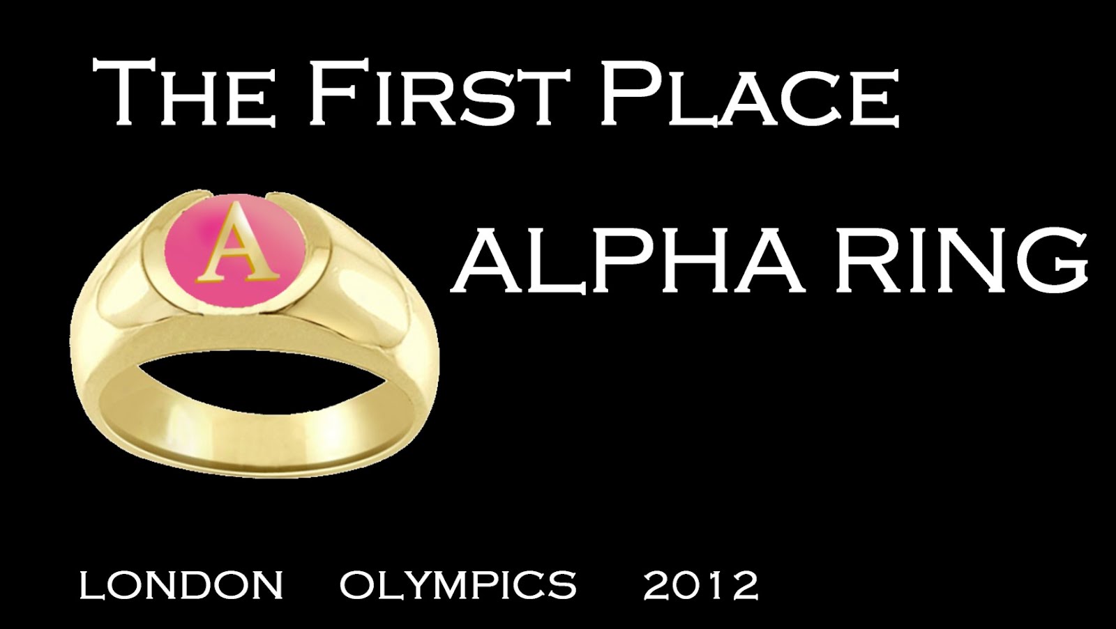 Olympic Medal Expansion Alpha To Omega The Alpha Ring For First