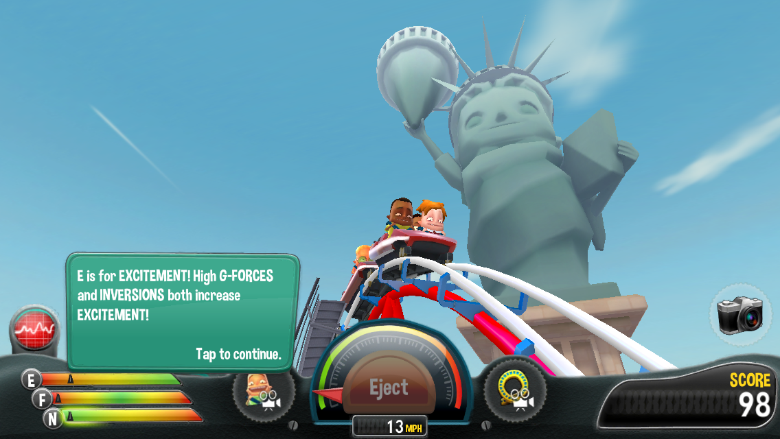 Australian Gaming Scene: Coaster Crazy Review [Android, iOS]