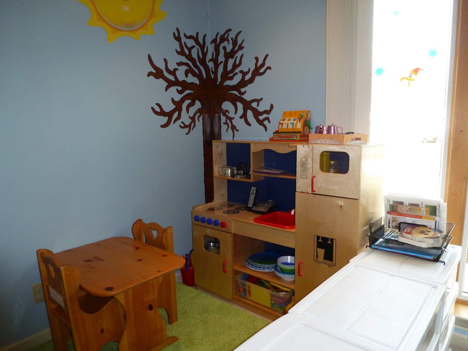 Mrs. Sandy's Family Child Care: Dramatic Play Center