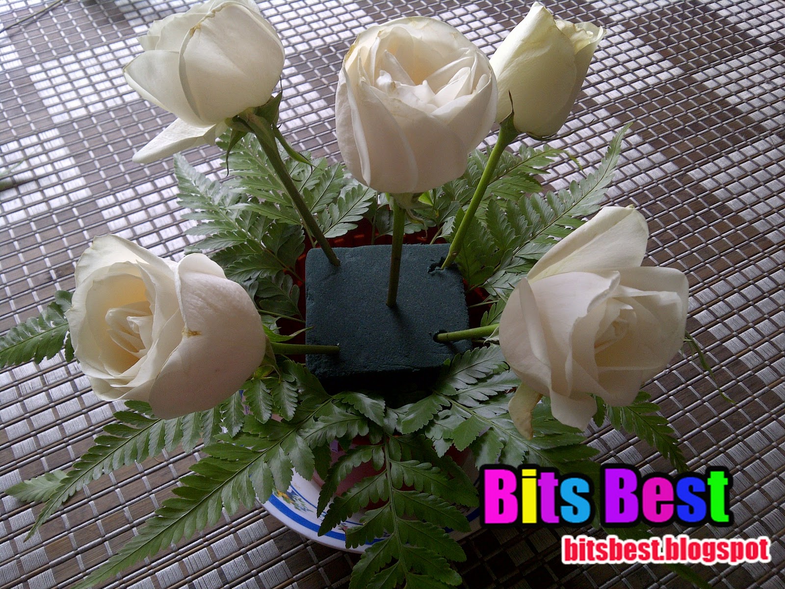 Bits Best: Tutorial Gubahan Bunga Ros