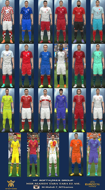 PES 2016 Euro Cup 2016 Kit-Pack V.3 (RELEASED KITS UPDATE) | PESWORDS
