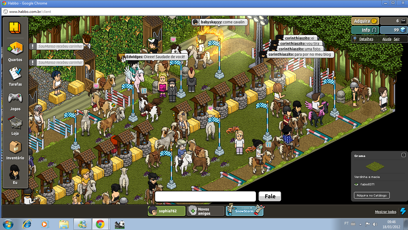 EquipeLokosDaVida: eu na fazenda de cavalo,habbo br