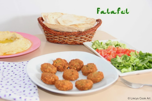 Falafel/ Falafil/ Falafeel ~ Lincy's Cook Art