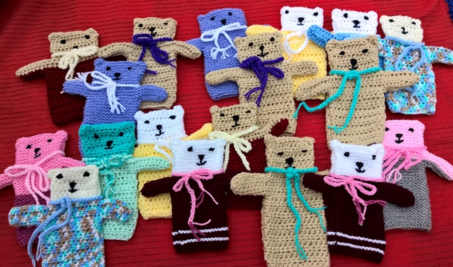 .Linda's Crafty Corner: Teddy Puppet Appeal
