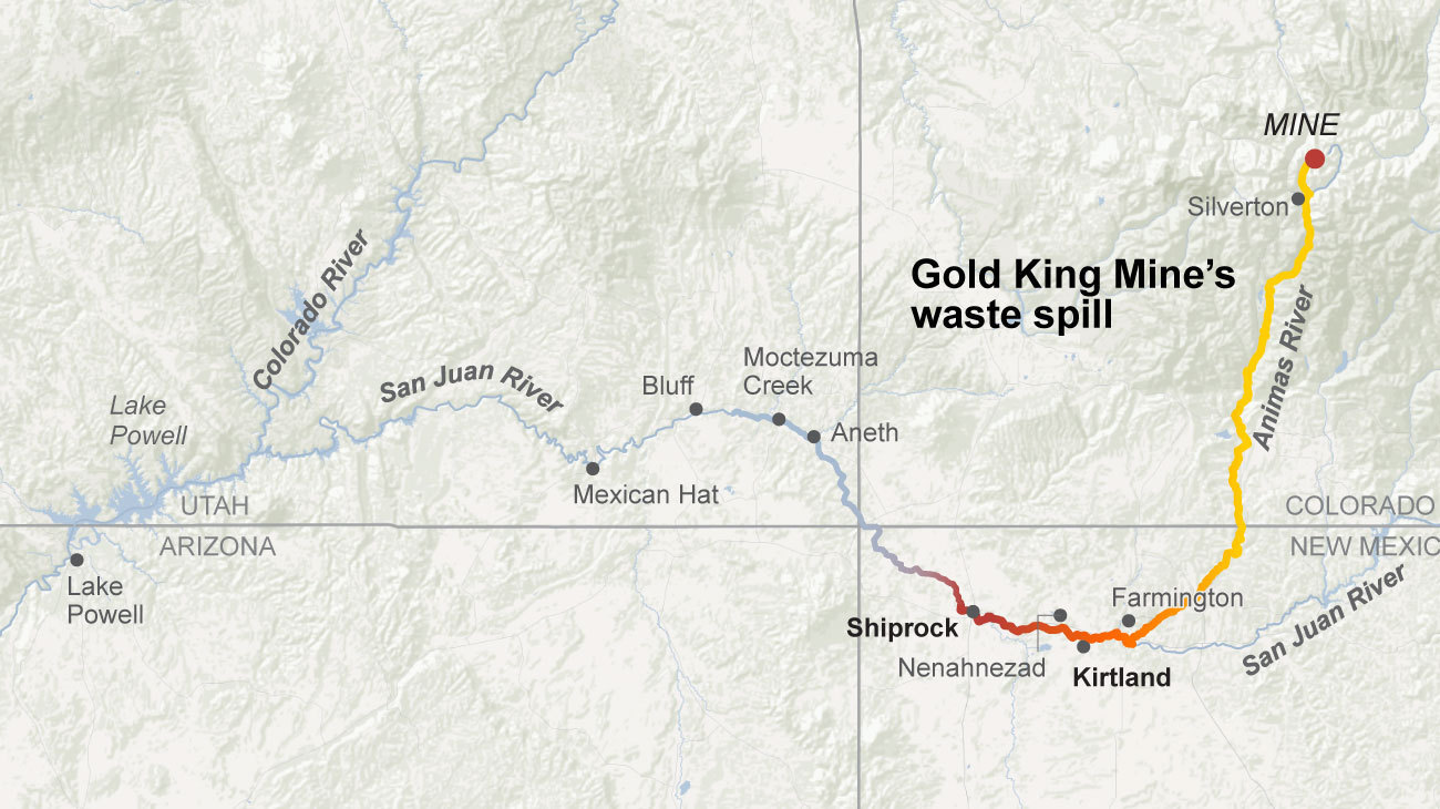 MEC&F Expert Engineers : The massive Gold King Mine spill: 540 tons of ...