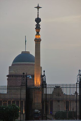 The Jaipur Column built to commemorate the 1911 Delhi Durbar