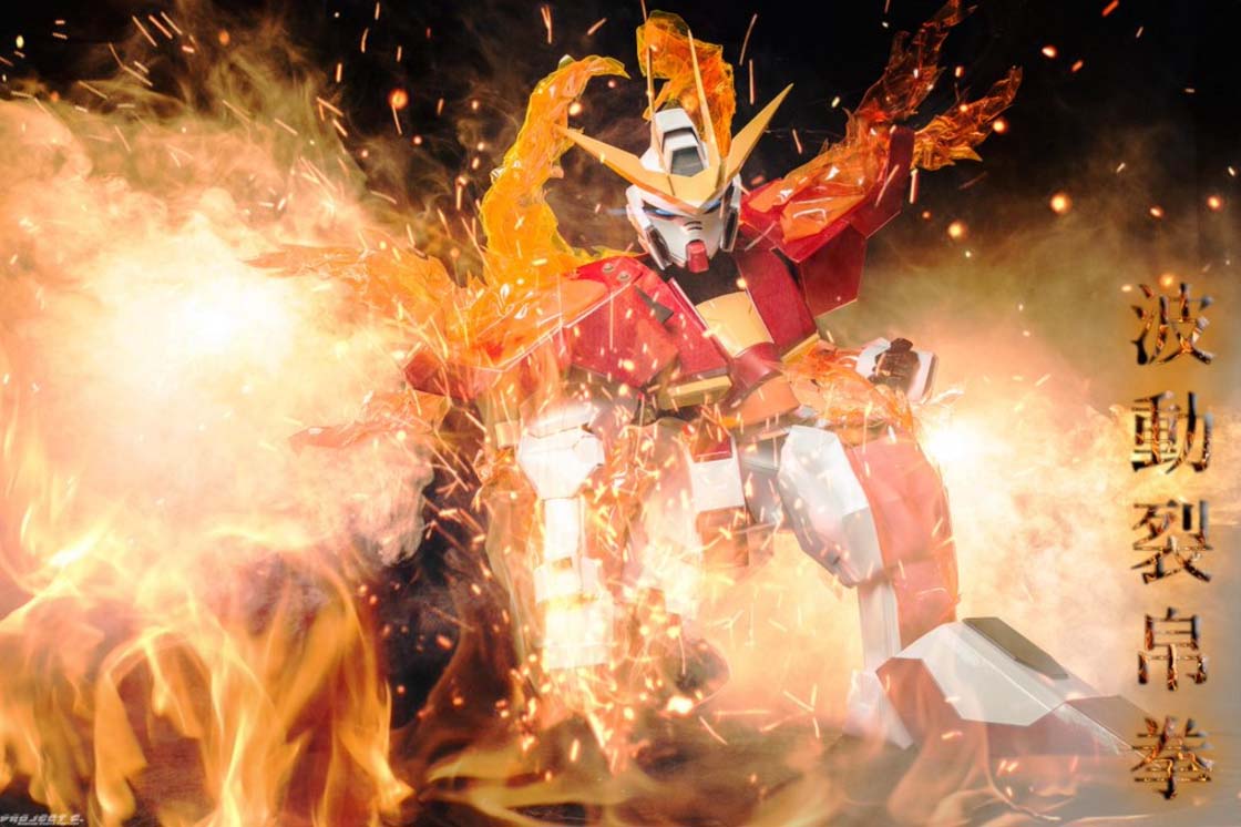 GUNDAM GUY: Gundam Cosplay: Build Burning Gundam + Kamiki Sekai
