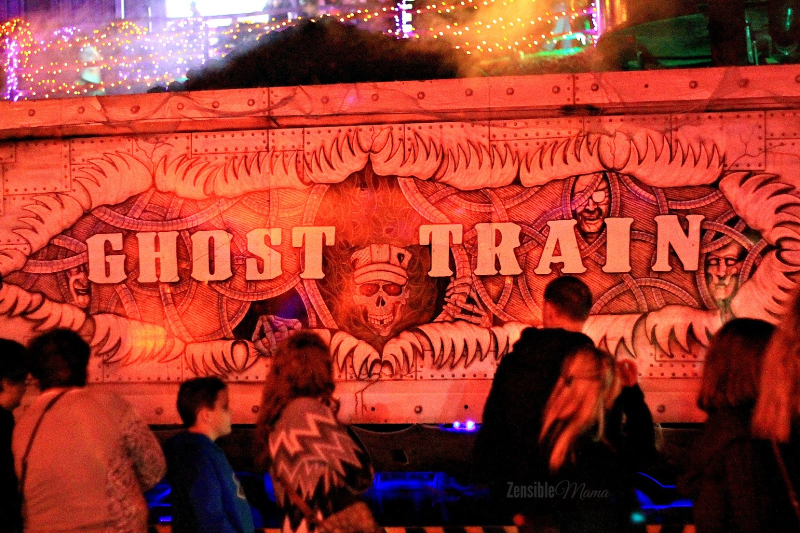 Zensible Mama: A Ghostly Ride Aboard The Ghost Train