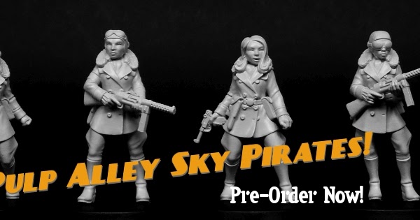 Khorosho Productions: Pulp Alley Sky Pirates - Pre-Order now!