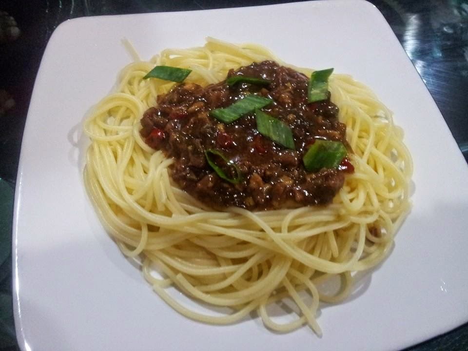 ~ Pelangi ~: Spaghetti Sapi Lada Hitam