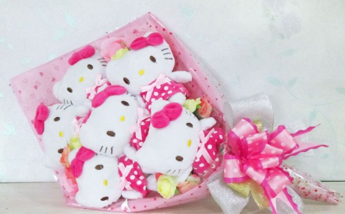 Bouquet Bunga Hello Kitty Yang Unik Dan Menarik