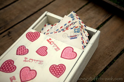 Stuff-n-Such By Lisa: Valentine Love Letter Keepsake Box