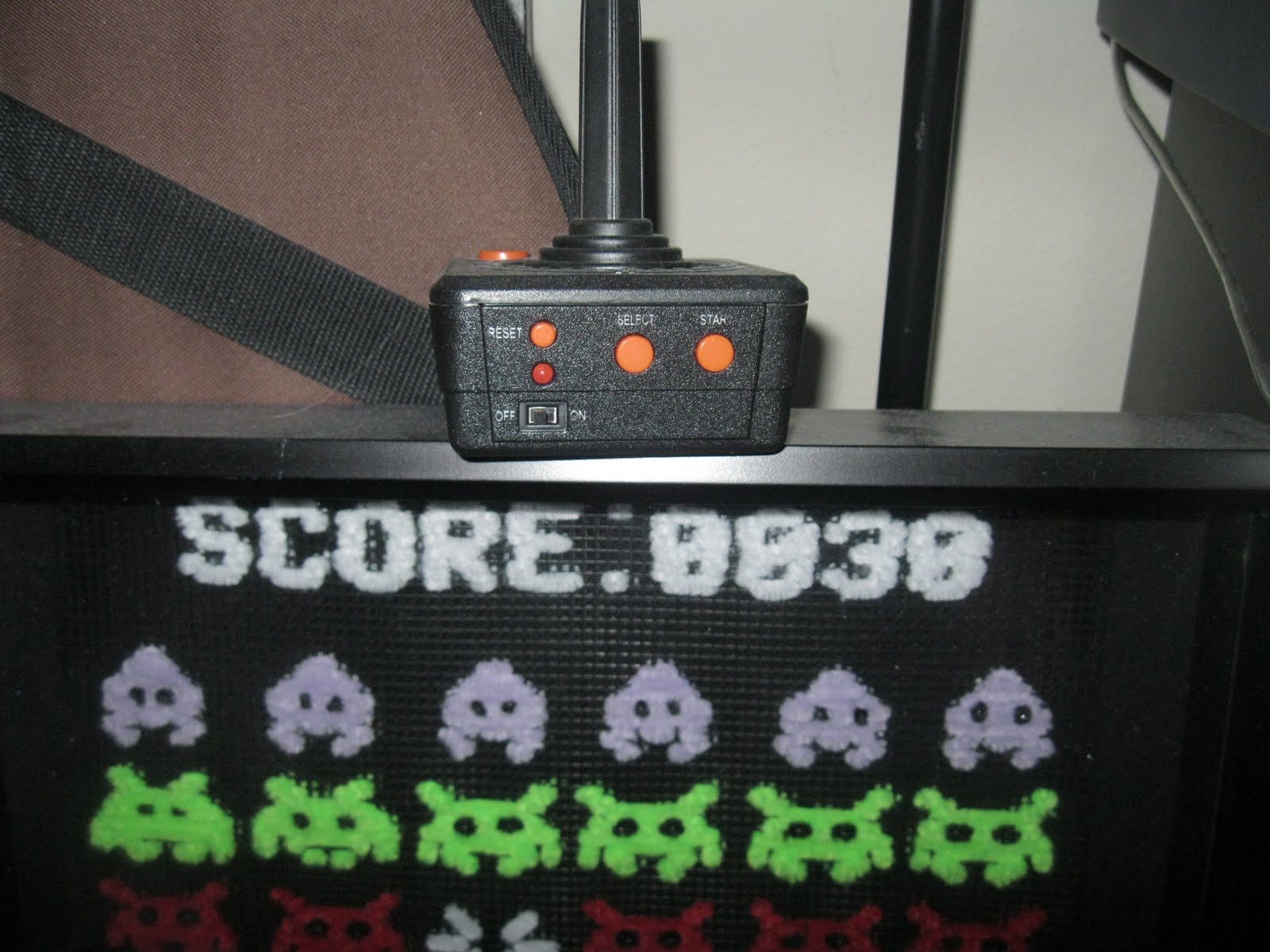 Soul Surfing: Space Invaders Grid Art