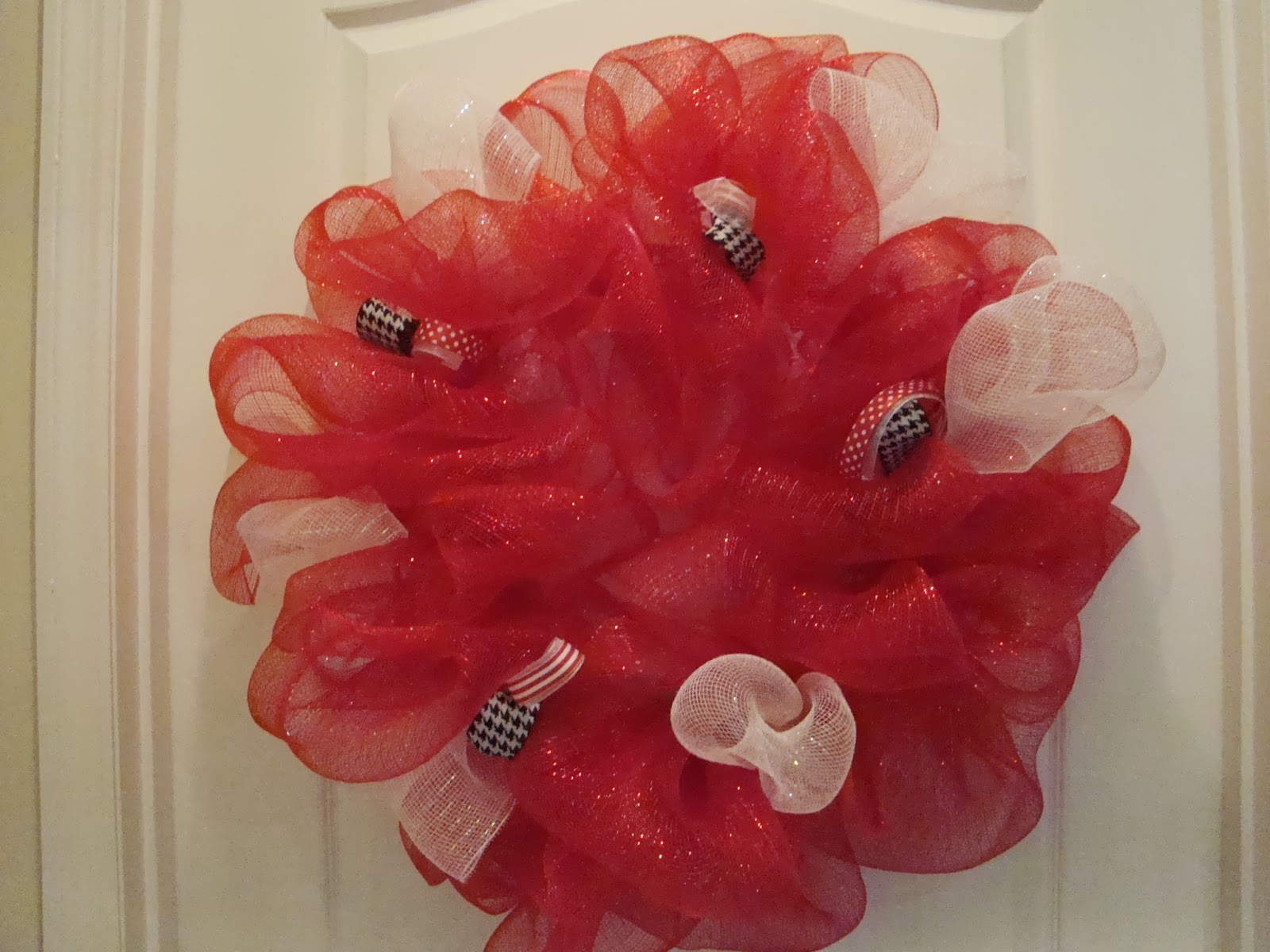 Dinner with the Grobmyers: Team Spirit Wreath