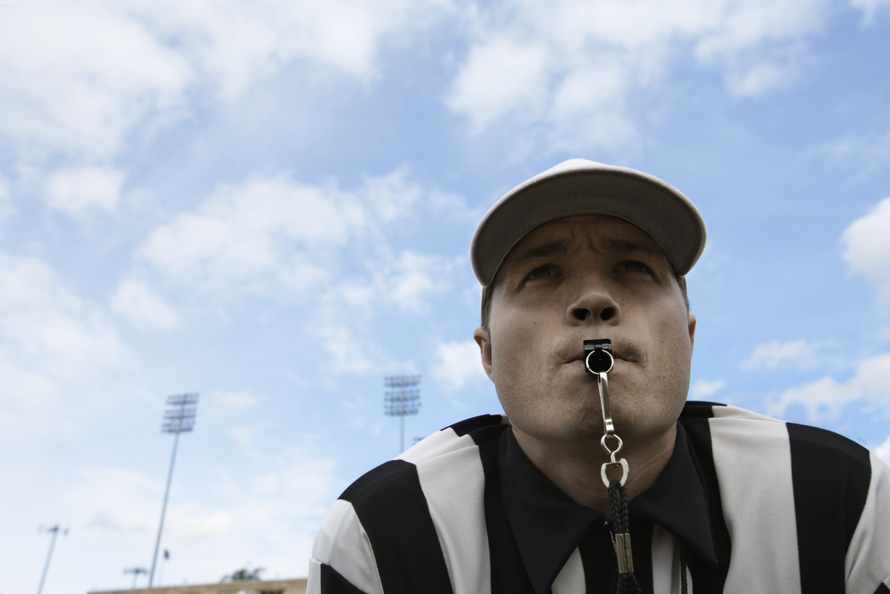 Girl in the Locker Room!: NFL Referees Built That