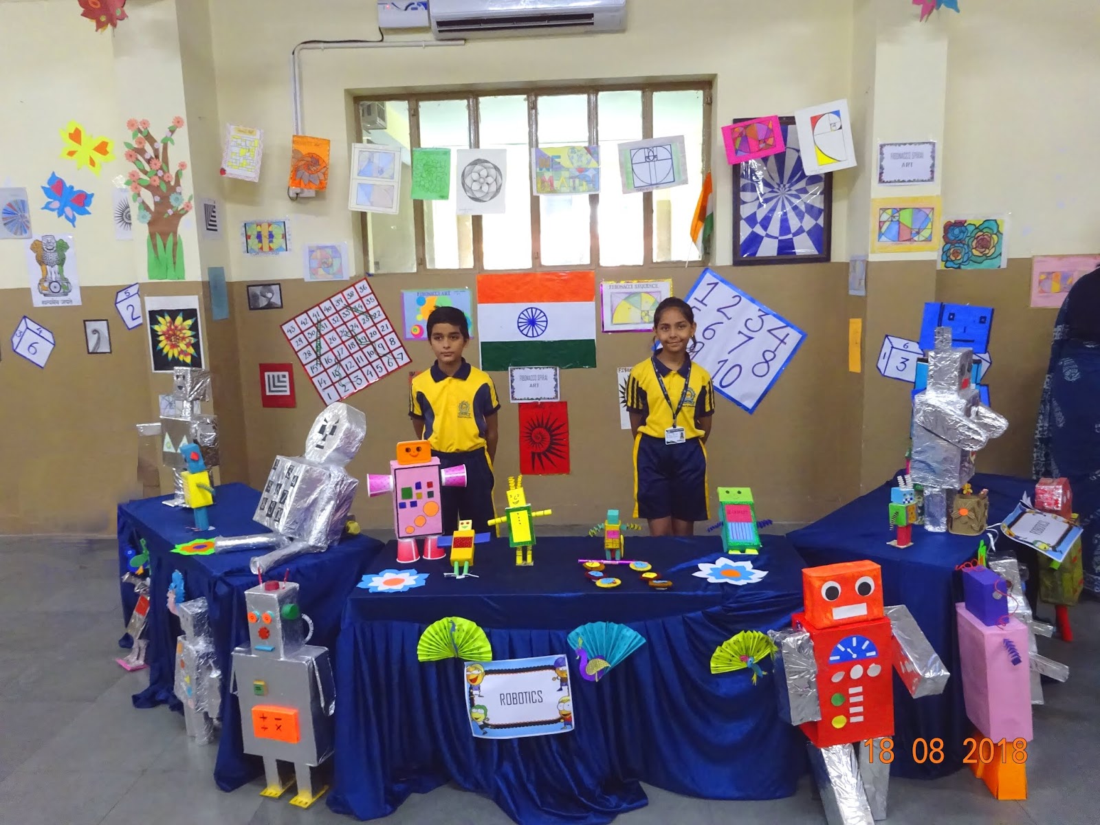Subodh Public School, Airport: Maths-Crafts Exhibition - ISA activity ...