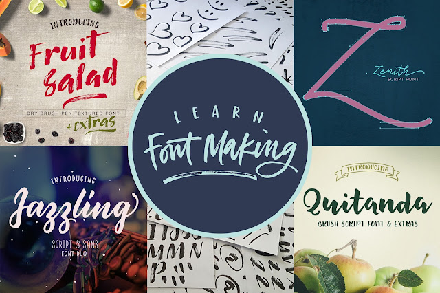 Learn Font Making with Teela Cunningham - Milena B. BLOG