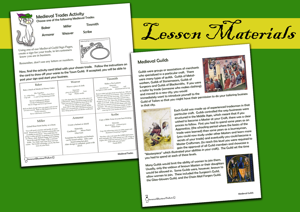 Medieval Craft Guild Symbols